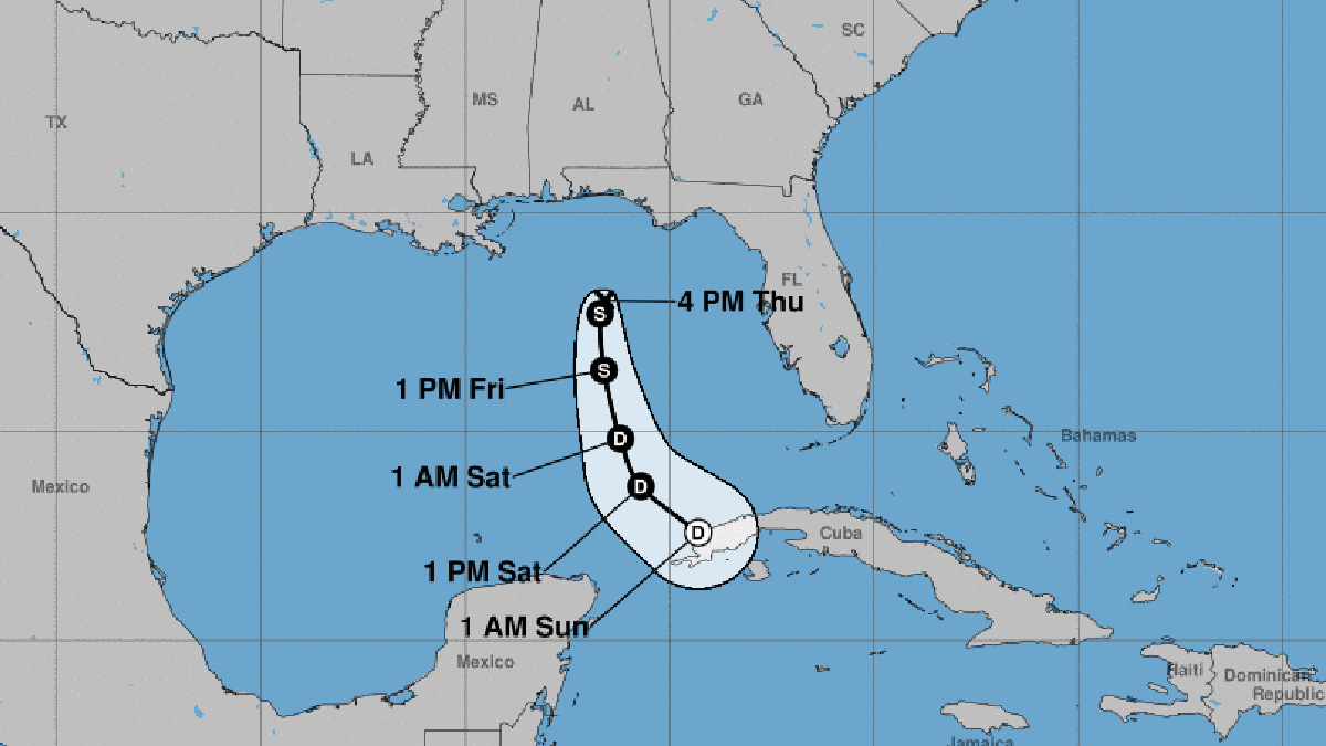 Tropical Depression Two May Intensify, Threaten Florida with Rain ...