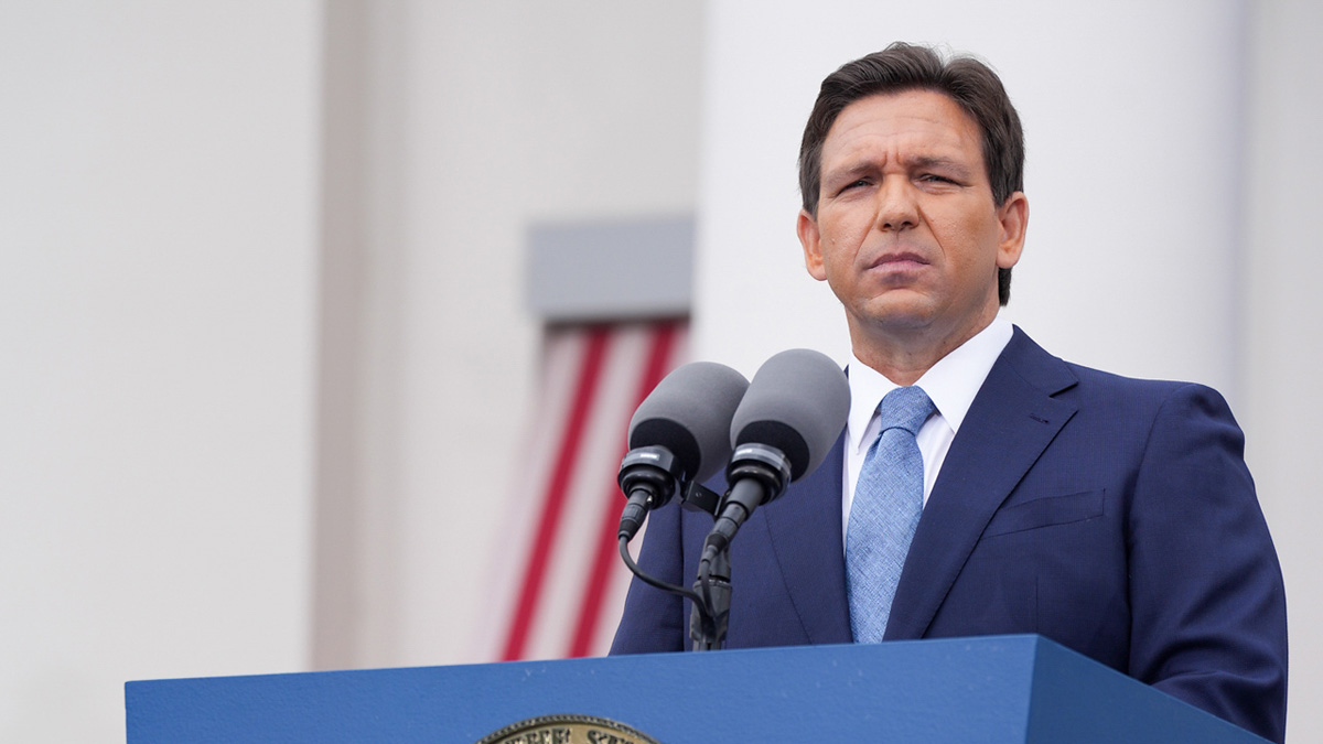 Governor Ron DeSantis Responds to Controversy Over State Park ...