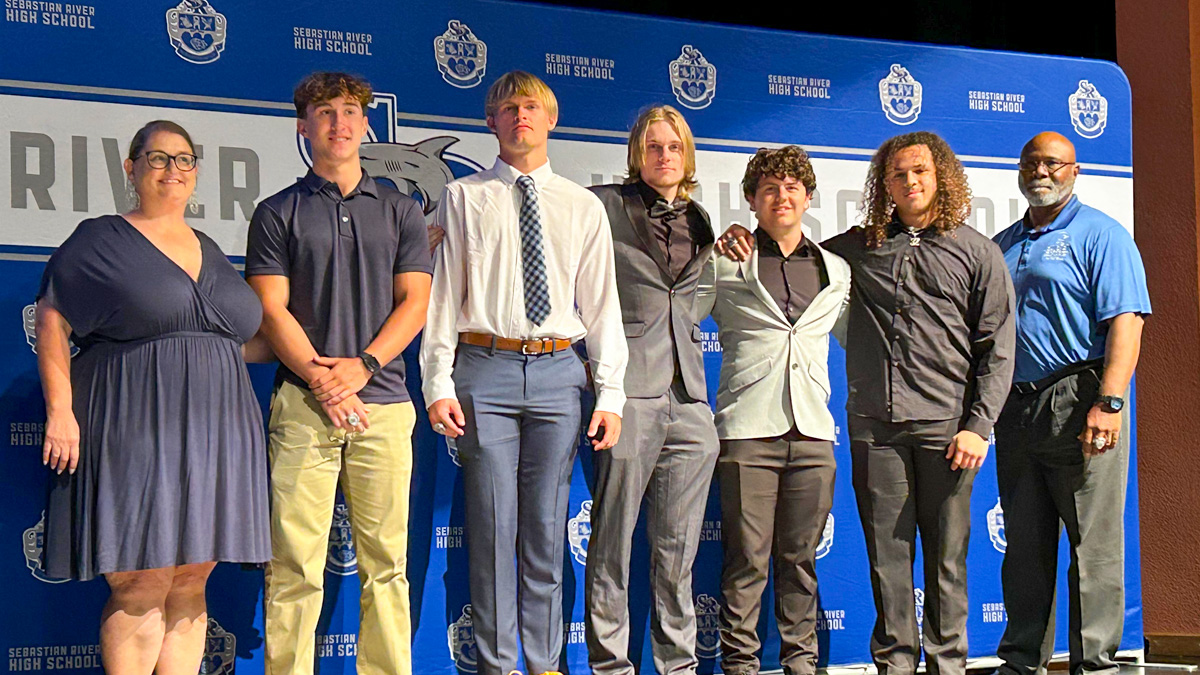 Four Sebastian River High School Football Stars Blaze Trail to College ...