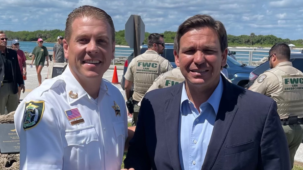 Florida Governor Ron DeSantis Endorses Indian River County Sheriff Eric ...