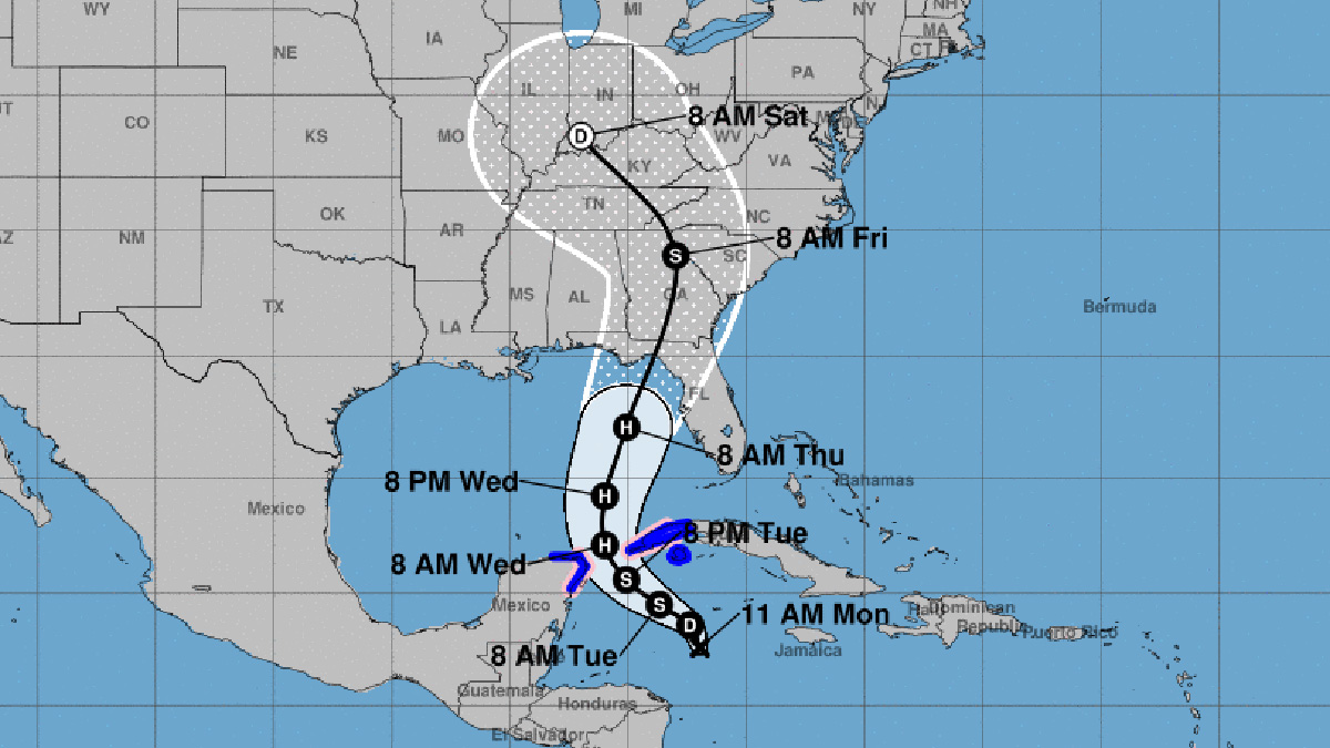 Tropical Cyclone Nine to Become Major Hurricane on Florida’s ...