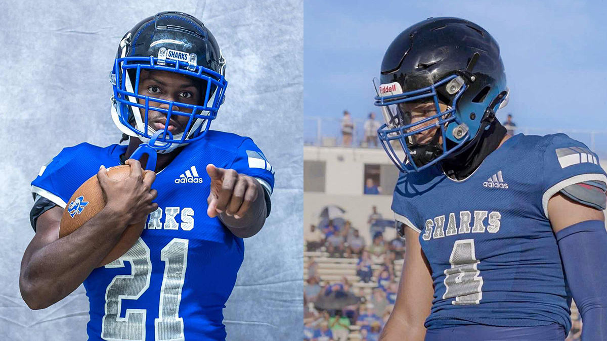 SRHS Sharks Football Spotlight: Jaden Jackson and Jacob Mann ...