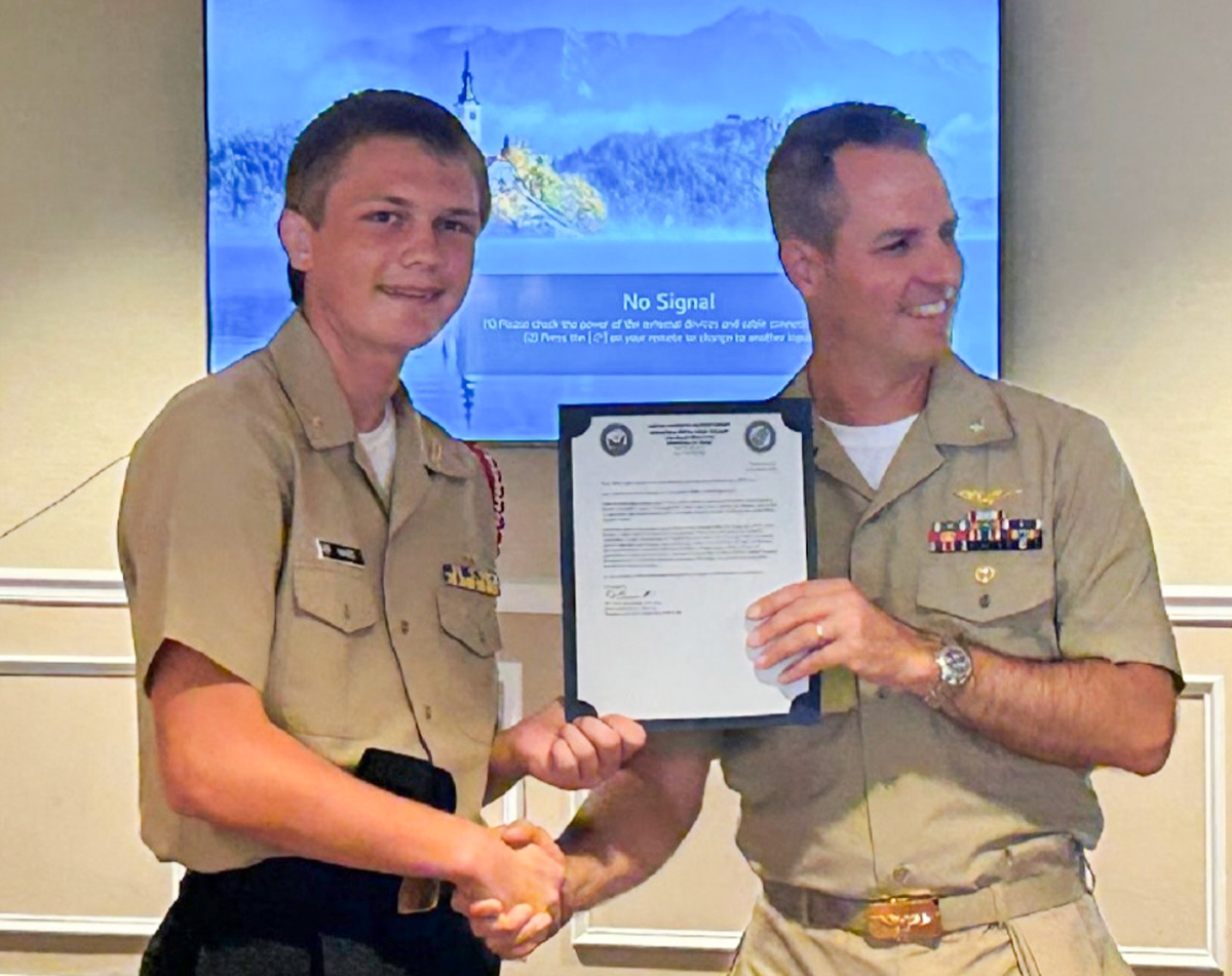 Sebastian River High cadet Kyle Ward named September cadet of the month ...