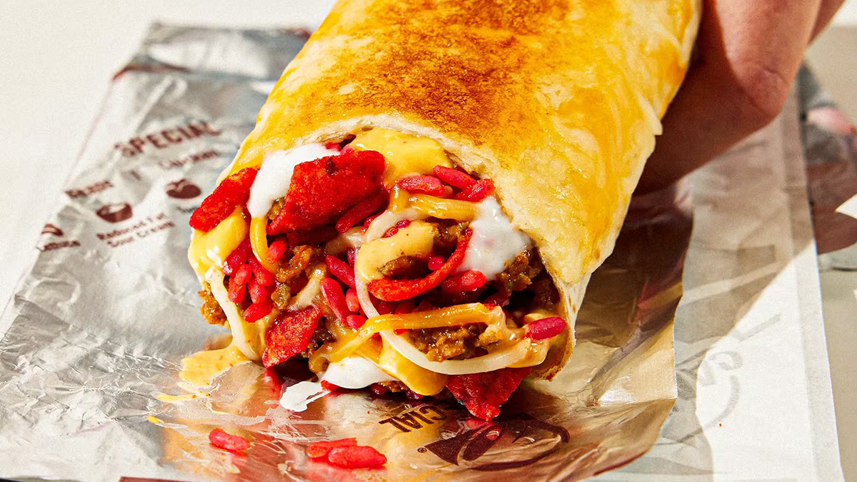 Taco Bell launches fiery Flamin’ Hot Grilled Cheese Burrito with bold ...