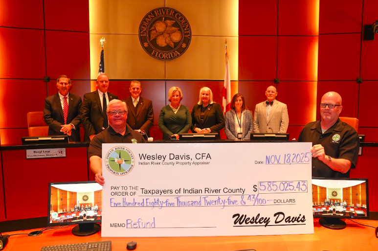 Indian River County Property Appraiser Returns $500k in Unused Funds ...