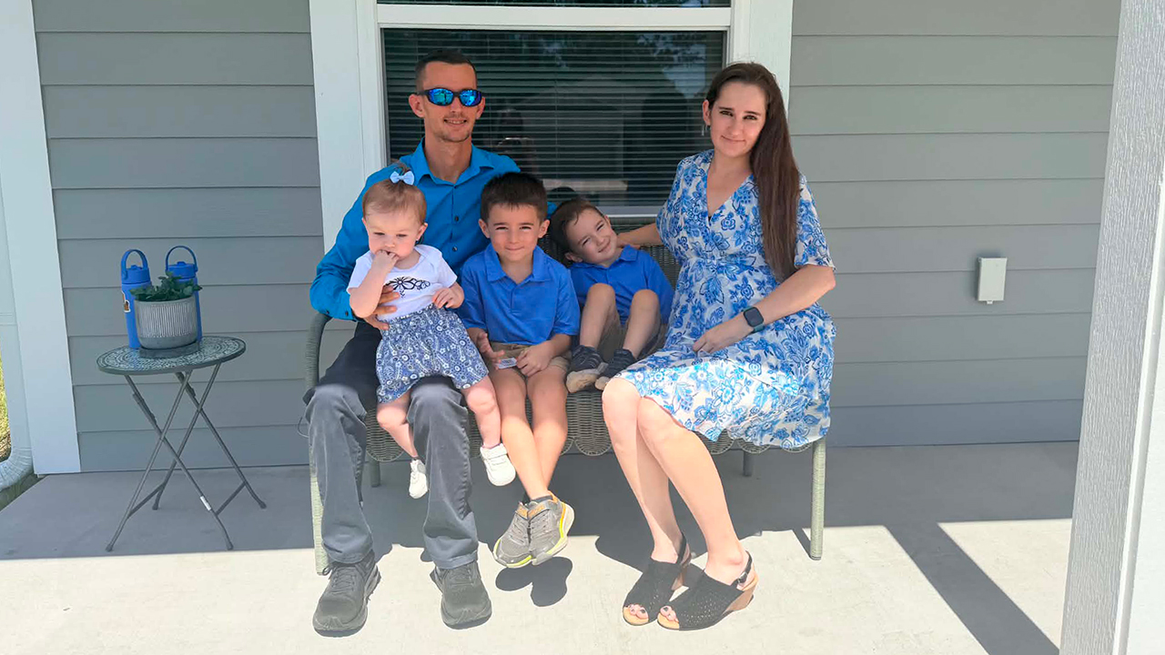 Vero Beach family surprised with fully furnished Habitat home ...